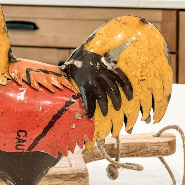 Metal Small Rooster - Piper Classics