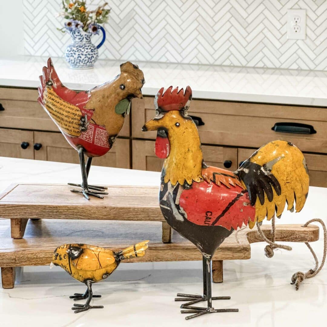 Metal Small Rooster - Piper Classics