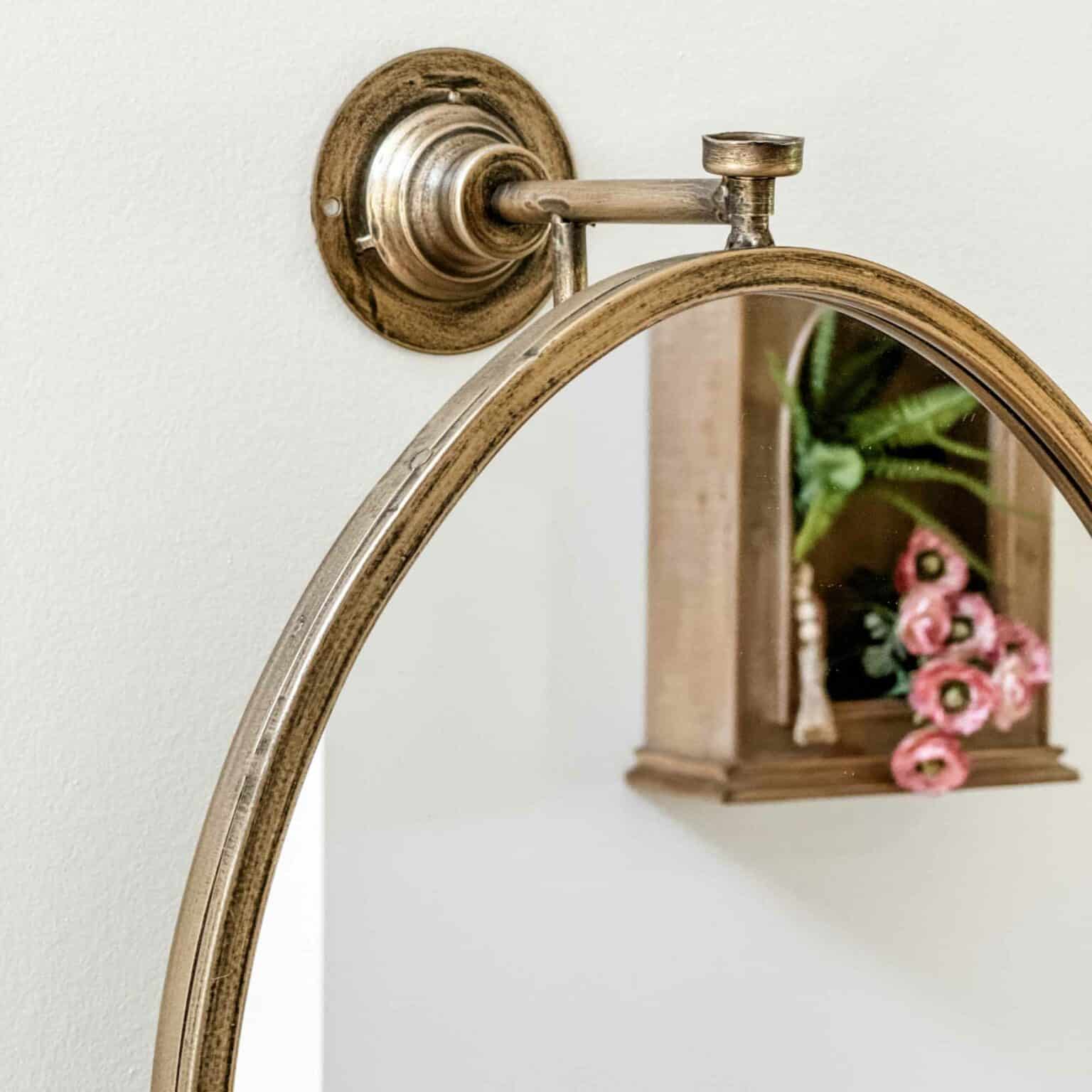Framed Oval Mirror - Piper Classics