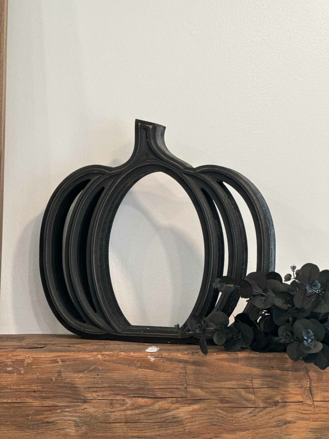 Black Cutout Pumpkin Frame - Piper Classics