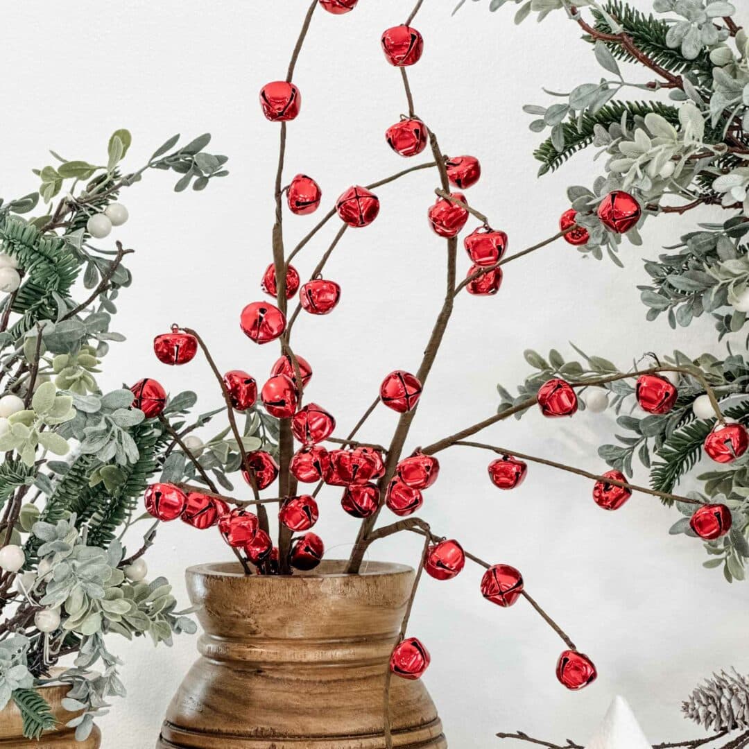 Red Jingle Bell Spray - Piper Classics