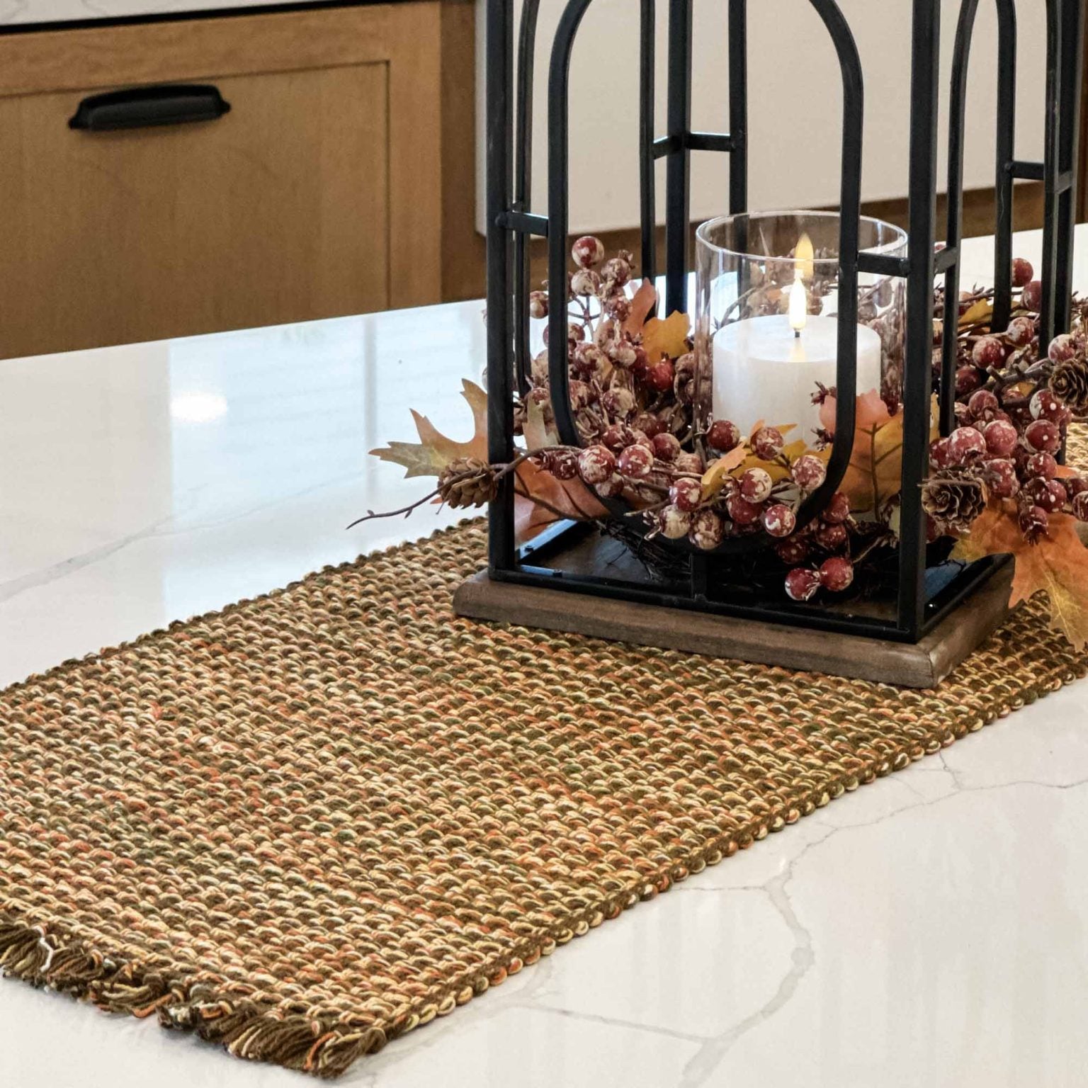 Harvest Tweed Table Runner - 36" - Piper Classics