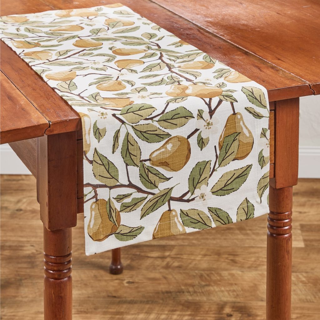 Golden Pear Table Runner - 36" - Piper Classics