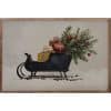 Black Sleigh Wooden Sign - Piper Classics